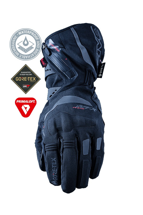 Five WFX Prime Gore-Tex vedenpitävä käsine, musta/harmaa – Eurobiker Oy